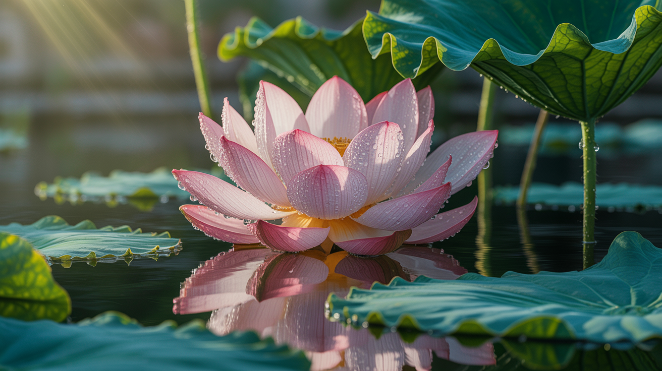 How Does the Gracious Lotus Inspire Us to Find Beauty in Life's ...